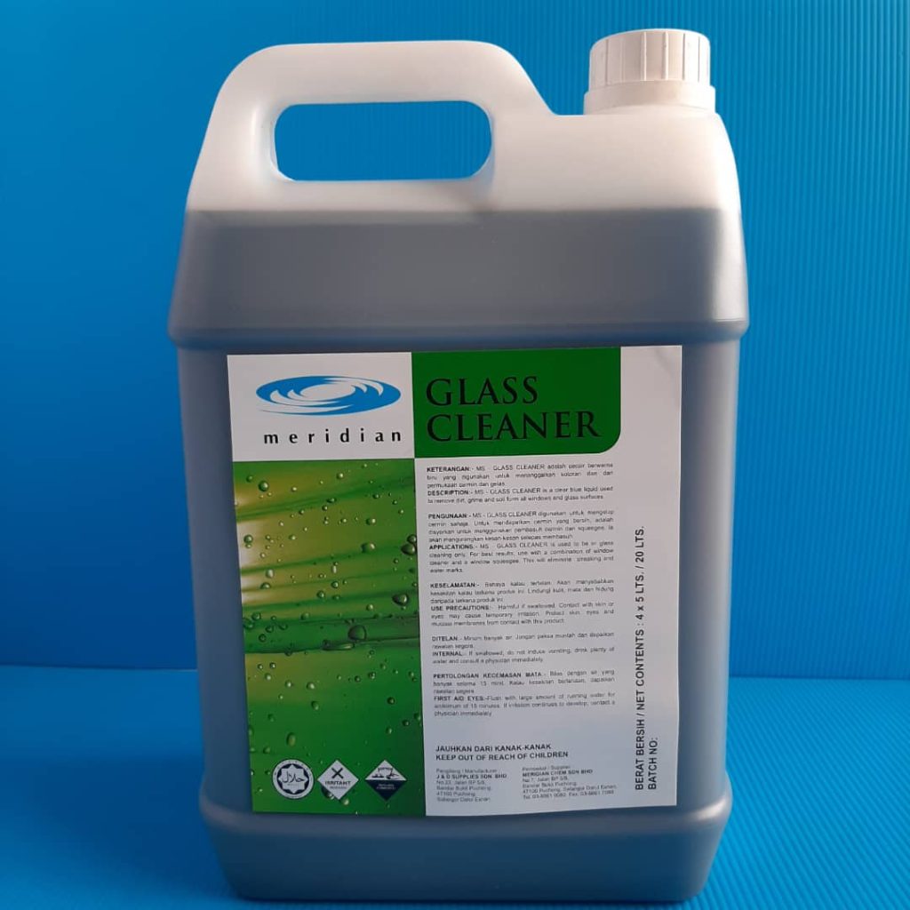 Glass Cleaner - Meridian Chemie